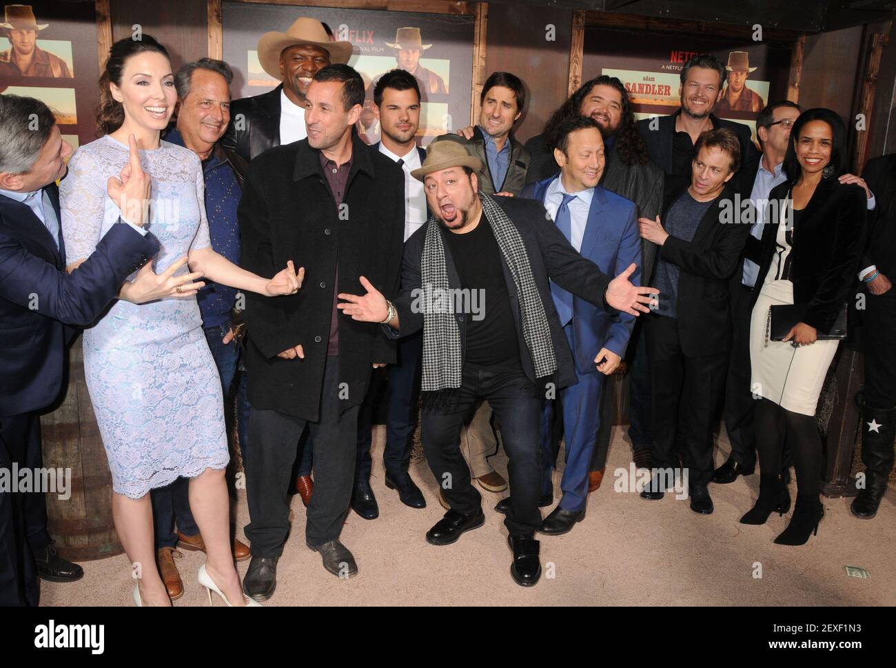 30 November 2015 - Universal City, California - "The Ridiculous 6" Cast ...