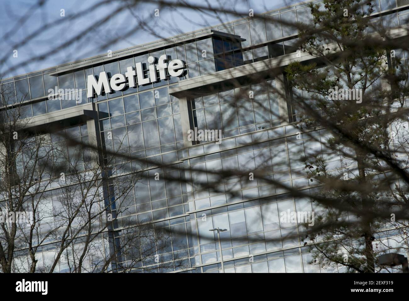 A logo sign outside of a facility occupied by MetLife, Inc., in Cary ...