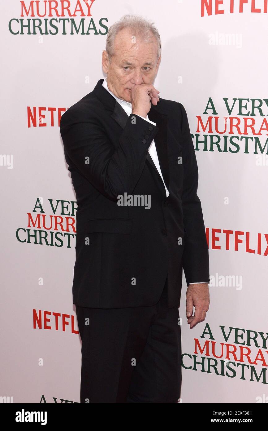 Actor Bill Murray attends the World Premiere of Netflix Original ...