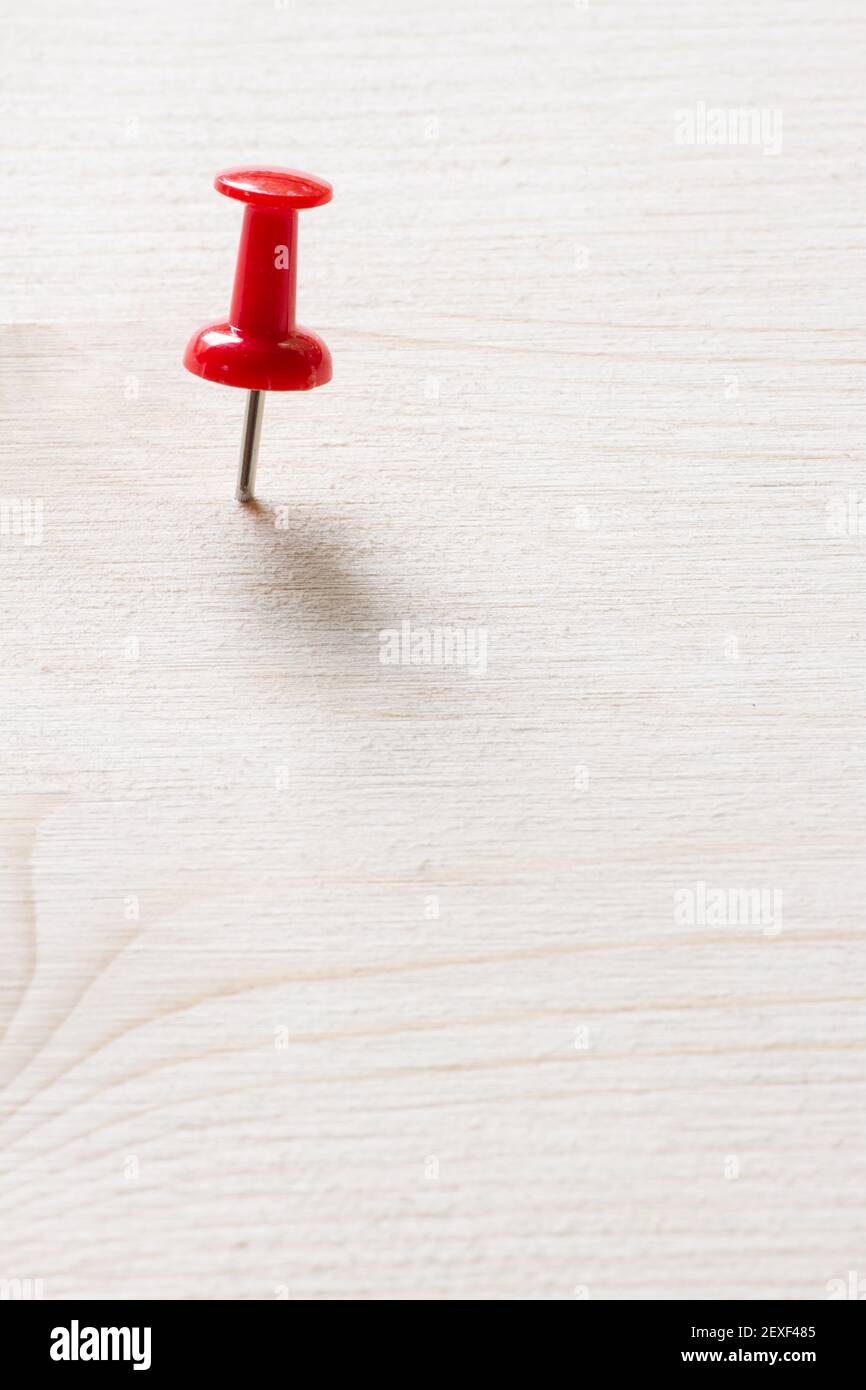 Red Push Pin High Resolution Stock Photography and Images - Alamy