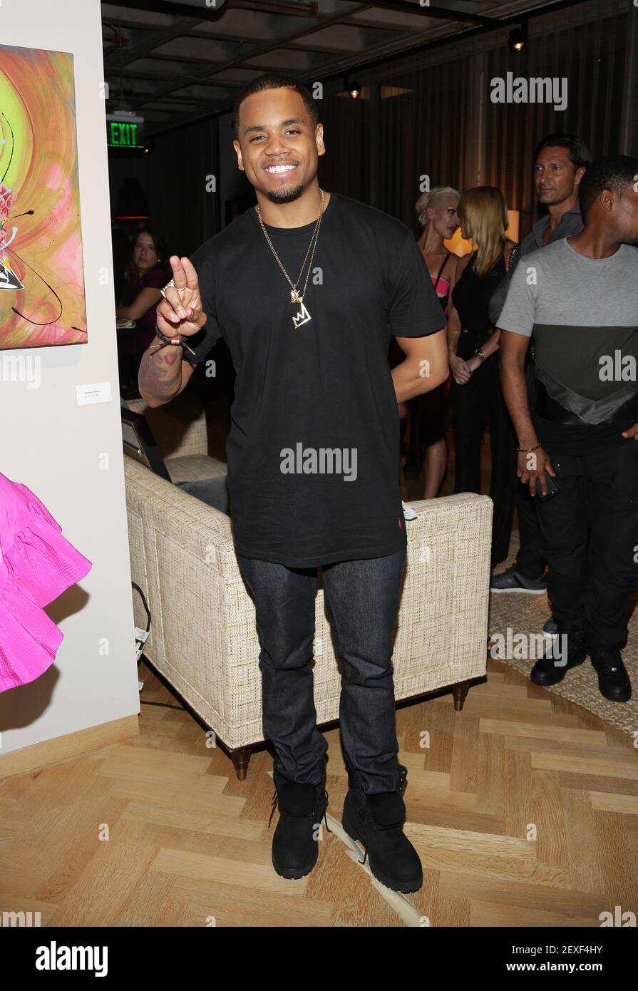 MIAMI, FL-DECEMBER 3: Mack Wilds attends the Rush Arts Foundation ...