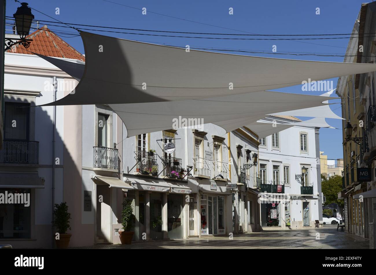 Faro Old Town. Faro, Algarve, Portugal, on Monday 30 November 2015 ...