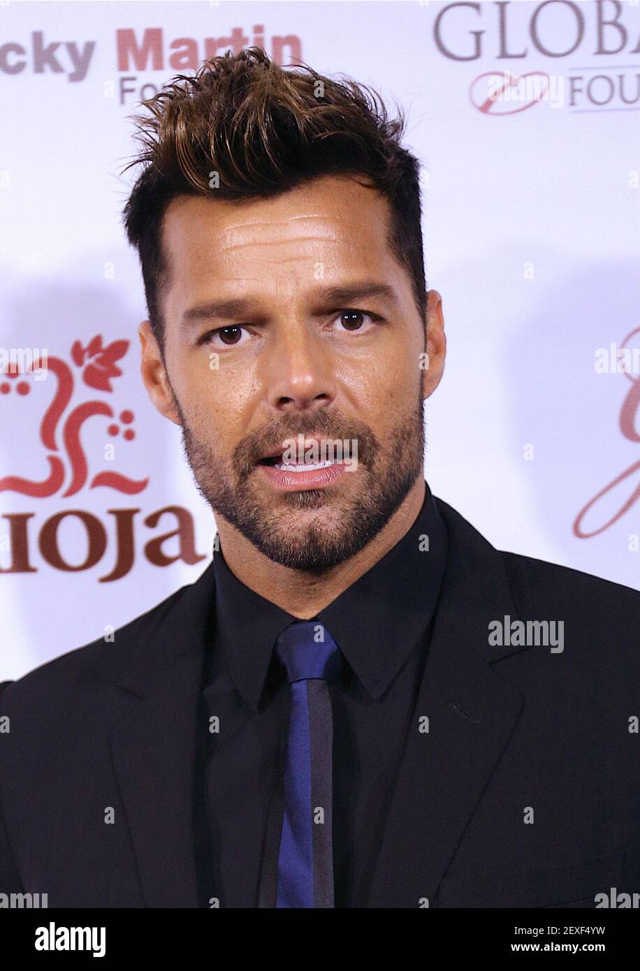 MIAMI, FL-DECEMBER 3: Ricky Martins is seen arriving at the Global Gift ...