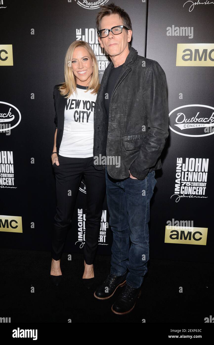 (L-R) Recording artist Sheryl Crow and actor Kevin Bacon attend the ...