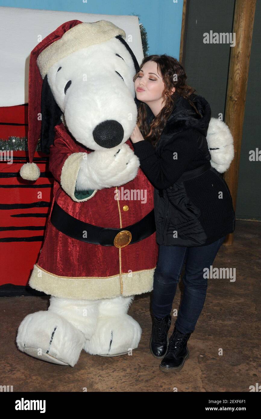 5 December 2015 - Buena Park, California - Sammi Hanratty. Snoopy's ...