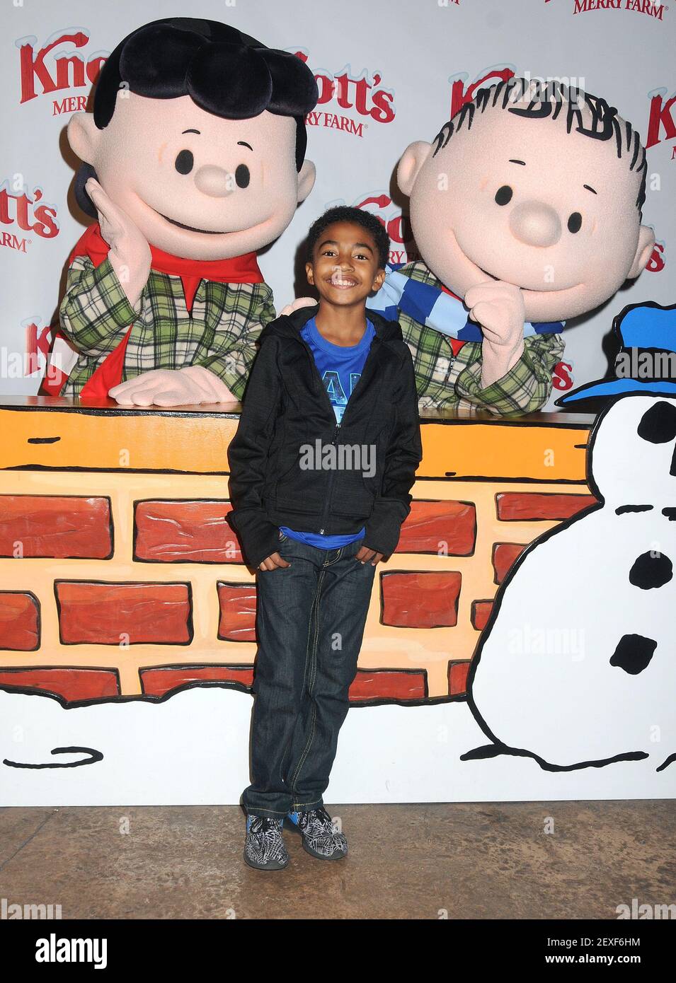 5 December 2015 - Buena Park, California - Miles Brown. Snoopy's ...