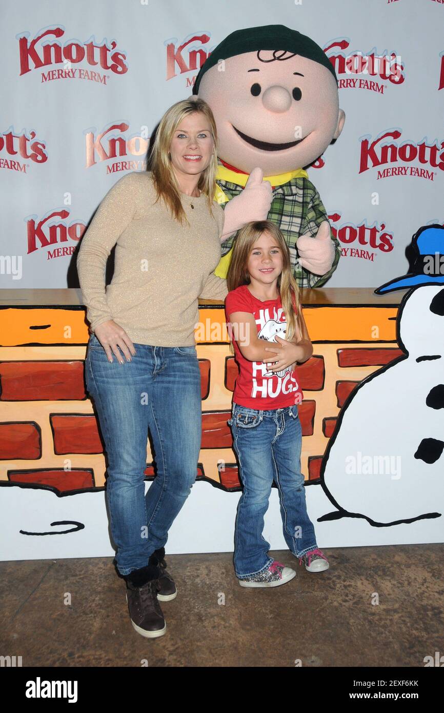 5 December 2015 - Buena Park, California - Alison Sweeney. Snoopy's ...