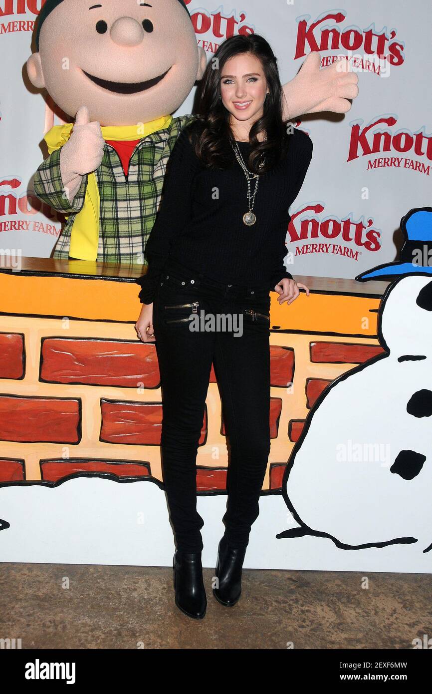 5 December 2015 - Buena Park, California - Ryan Newman. Snoopy's ...