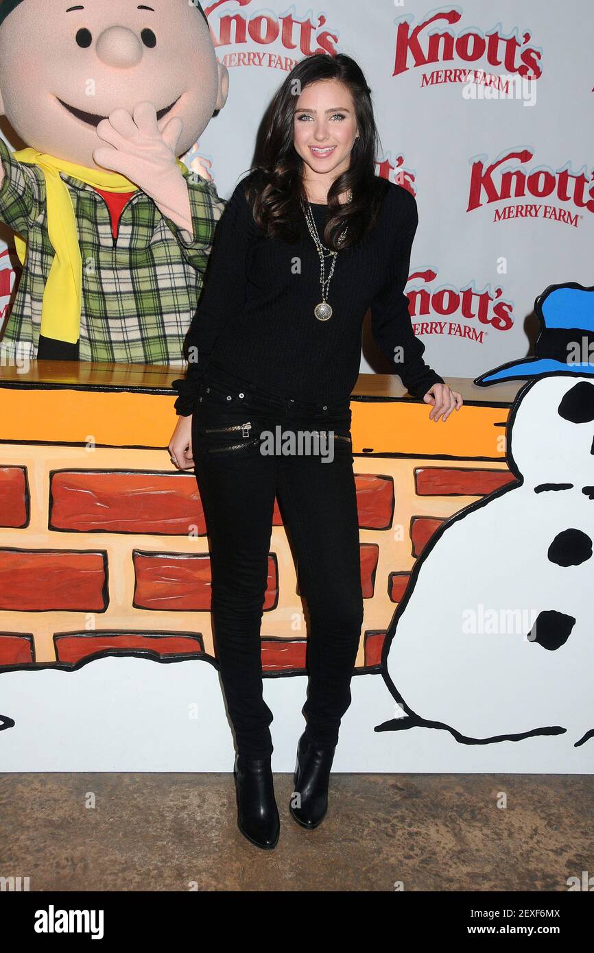 5 December 2015 - Buena Park, California - Ryan Newman. Snoopy's ...