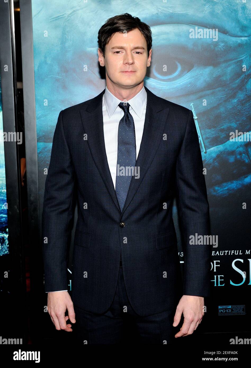 Actor Benjamin Walker attends the "In The Heart Of The Sea" New York ...