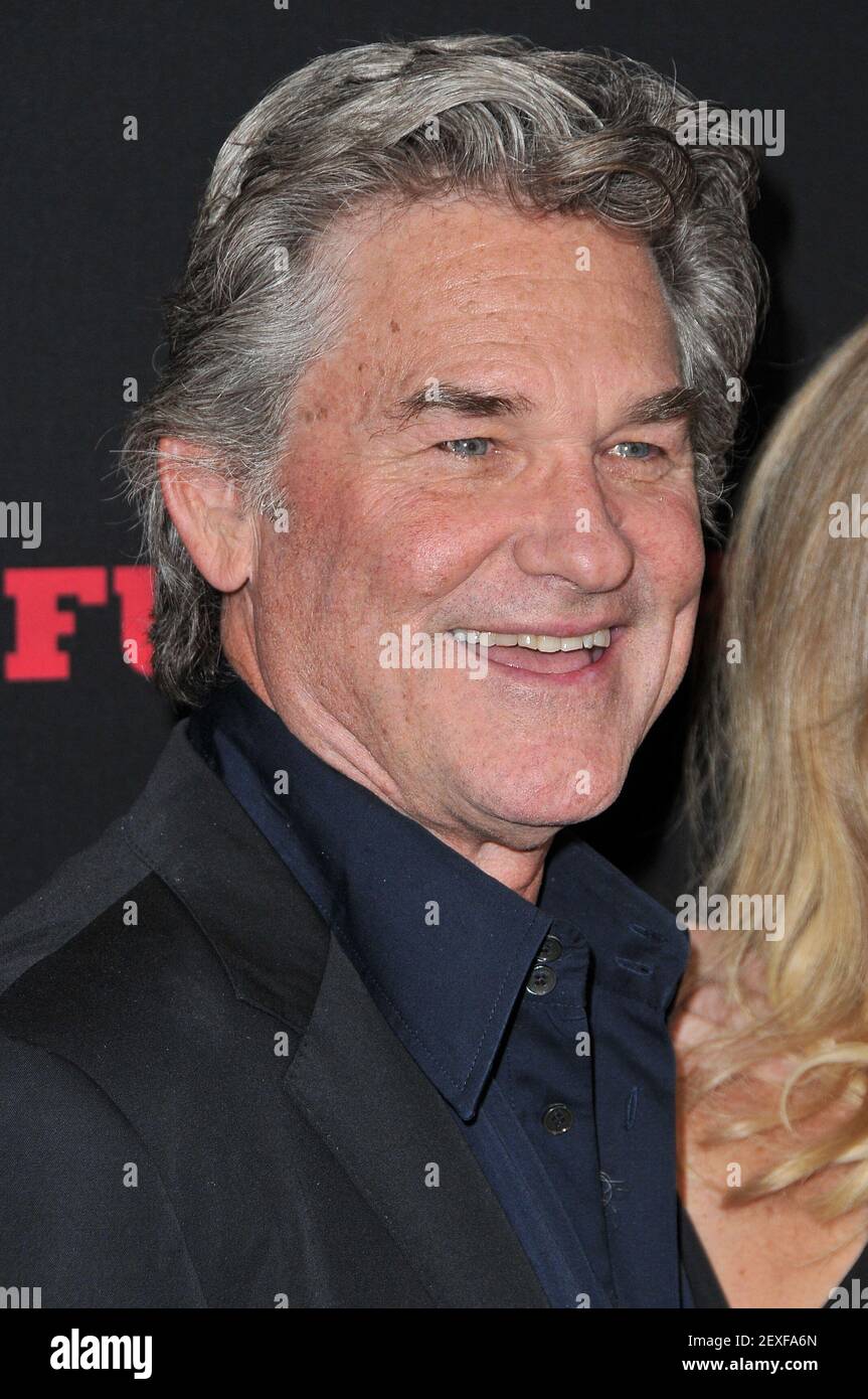 Kurt Russell arrives at the "The Hateful Eight" Los Angeles Premiere ...