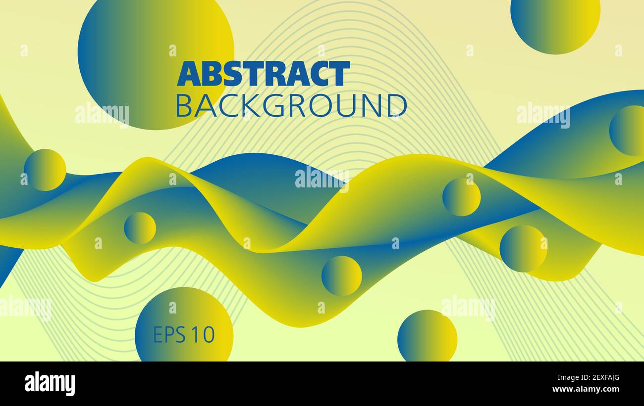 Blue soft liquid bubble Stock Vector Images - Alamy