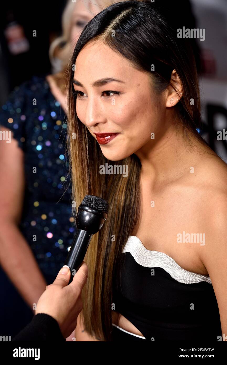 Actress Greta Lee attends the world premiere of "Sisters" at the ...
