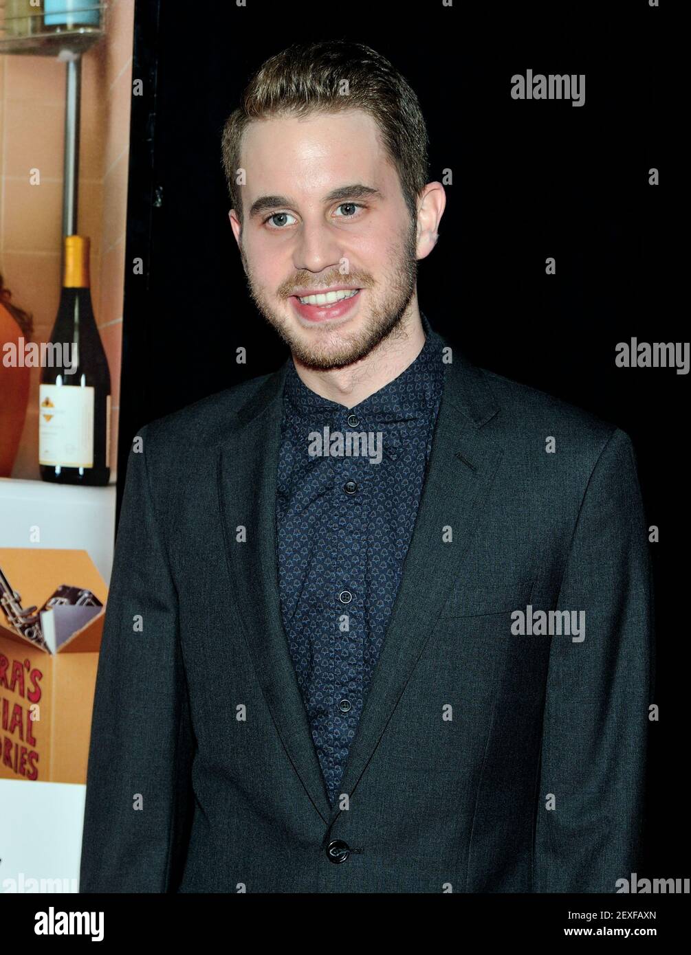 Actor Ben Platt attends the world premiere of "Sisters" at the Ziegfeld ...