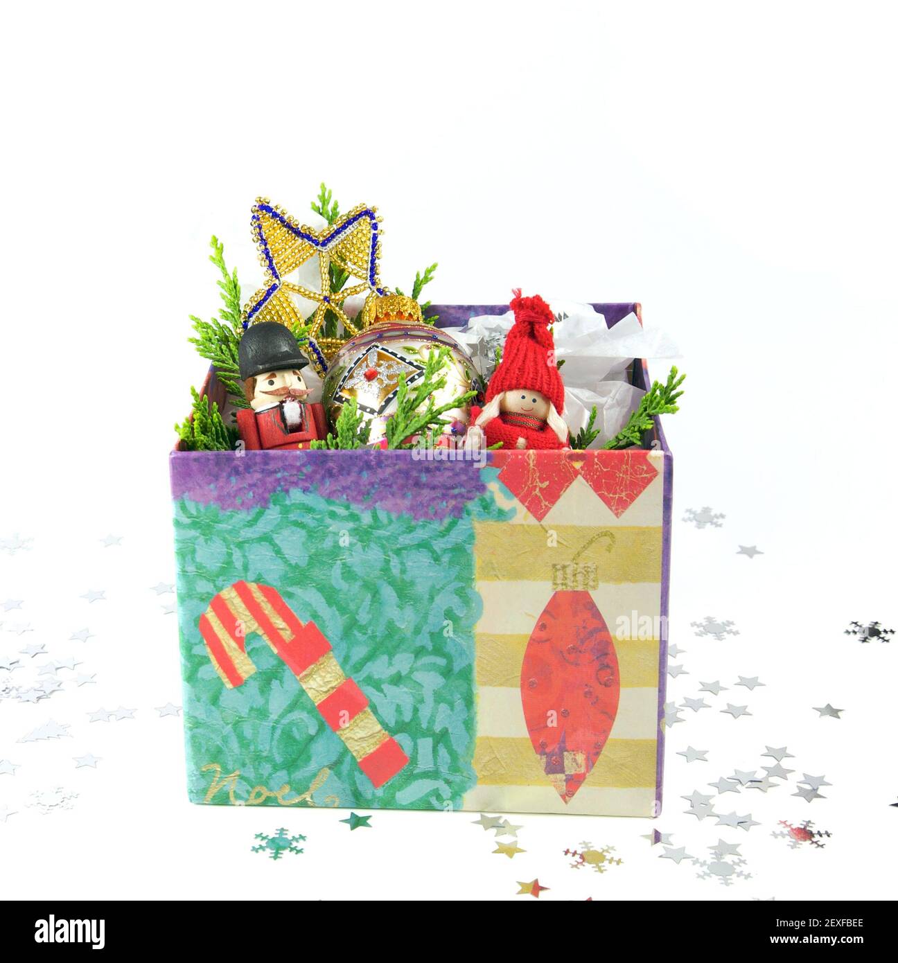 Christmas horse tree Cut Out Stock Images & Pictures - Alamy