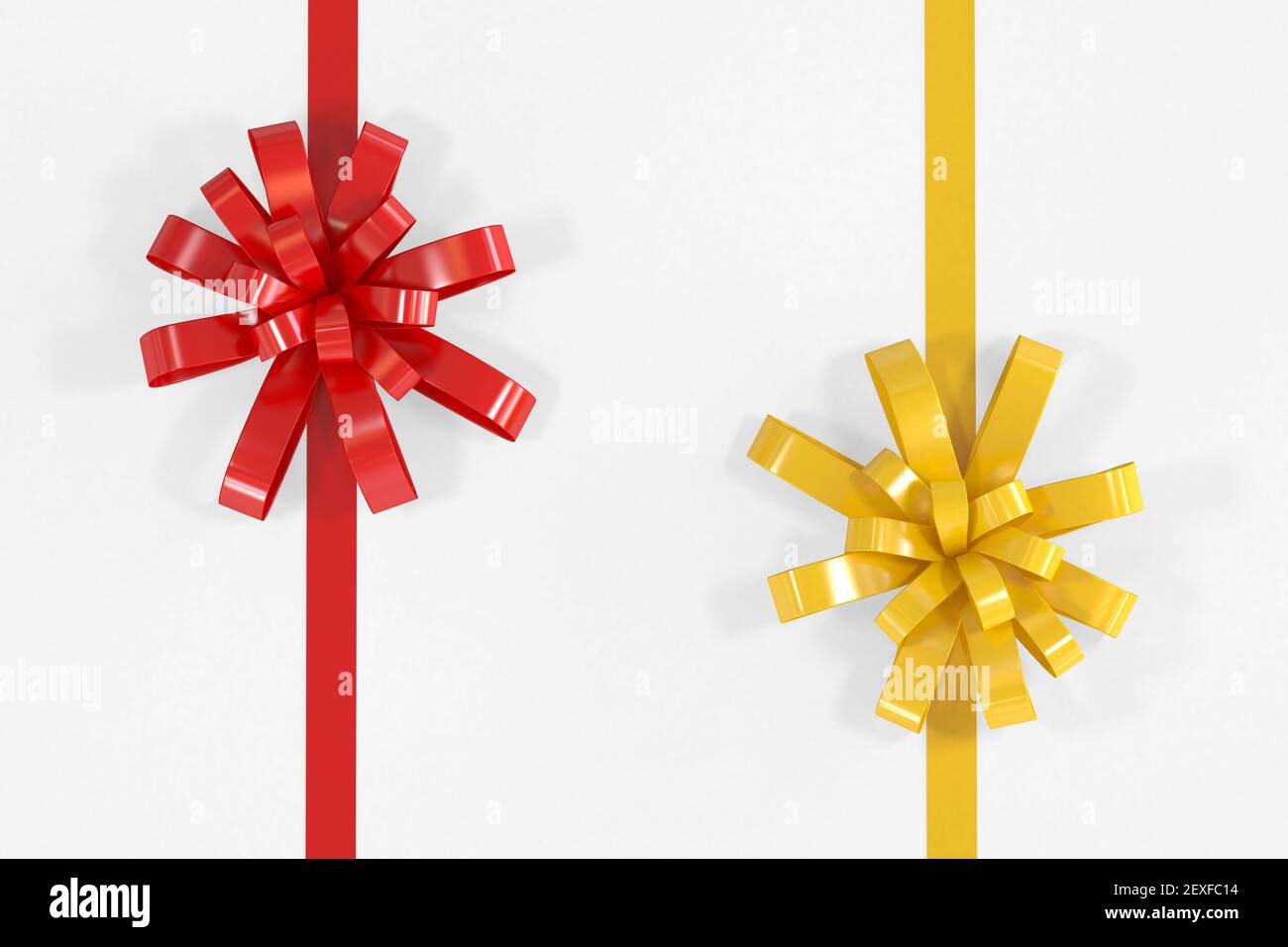 Ribbons yellow hi-res stock photography and images - Alamy