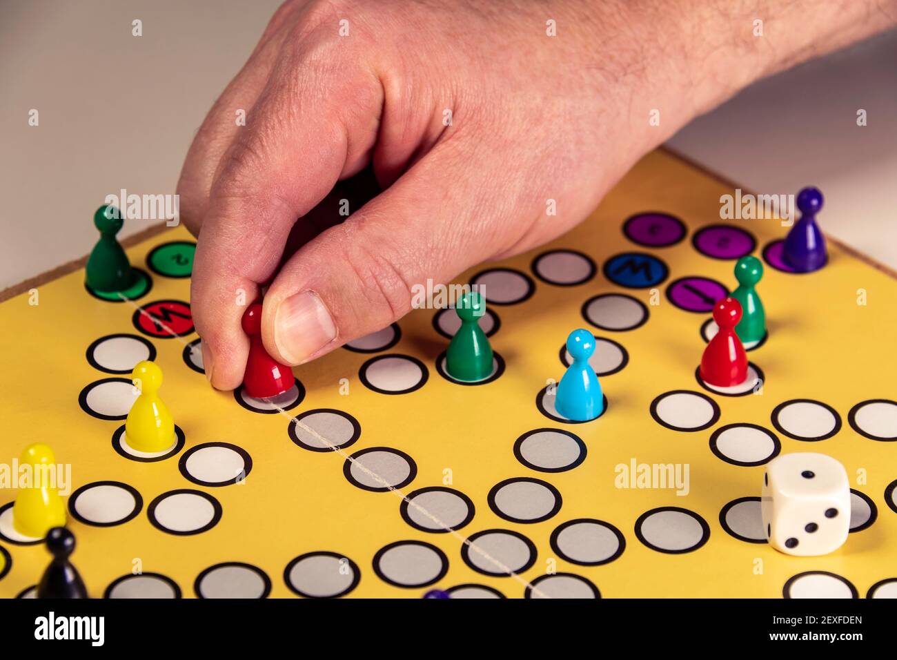 Playing board game kids losing game hi-res stock photography and images ...