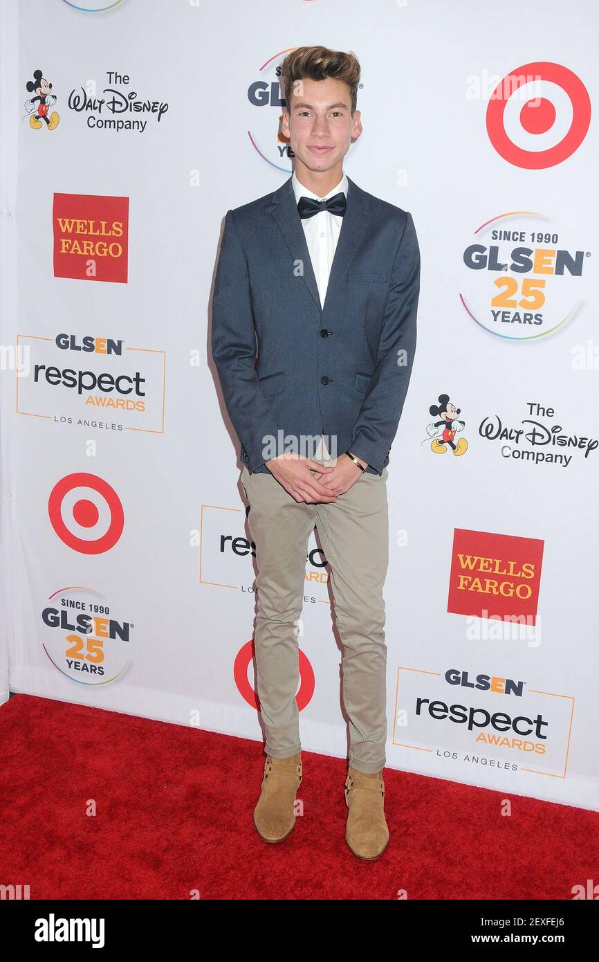 23 October 2015 - Beverly Hills, California - Jack Baran. 2015 GLSEN ...