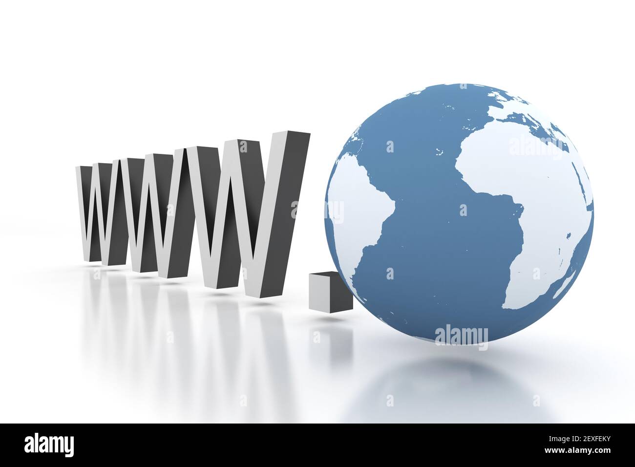 Concept of Internet Web Adress Stock Photo - Alamy