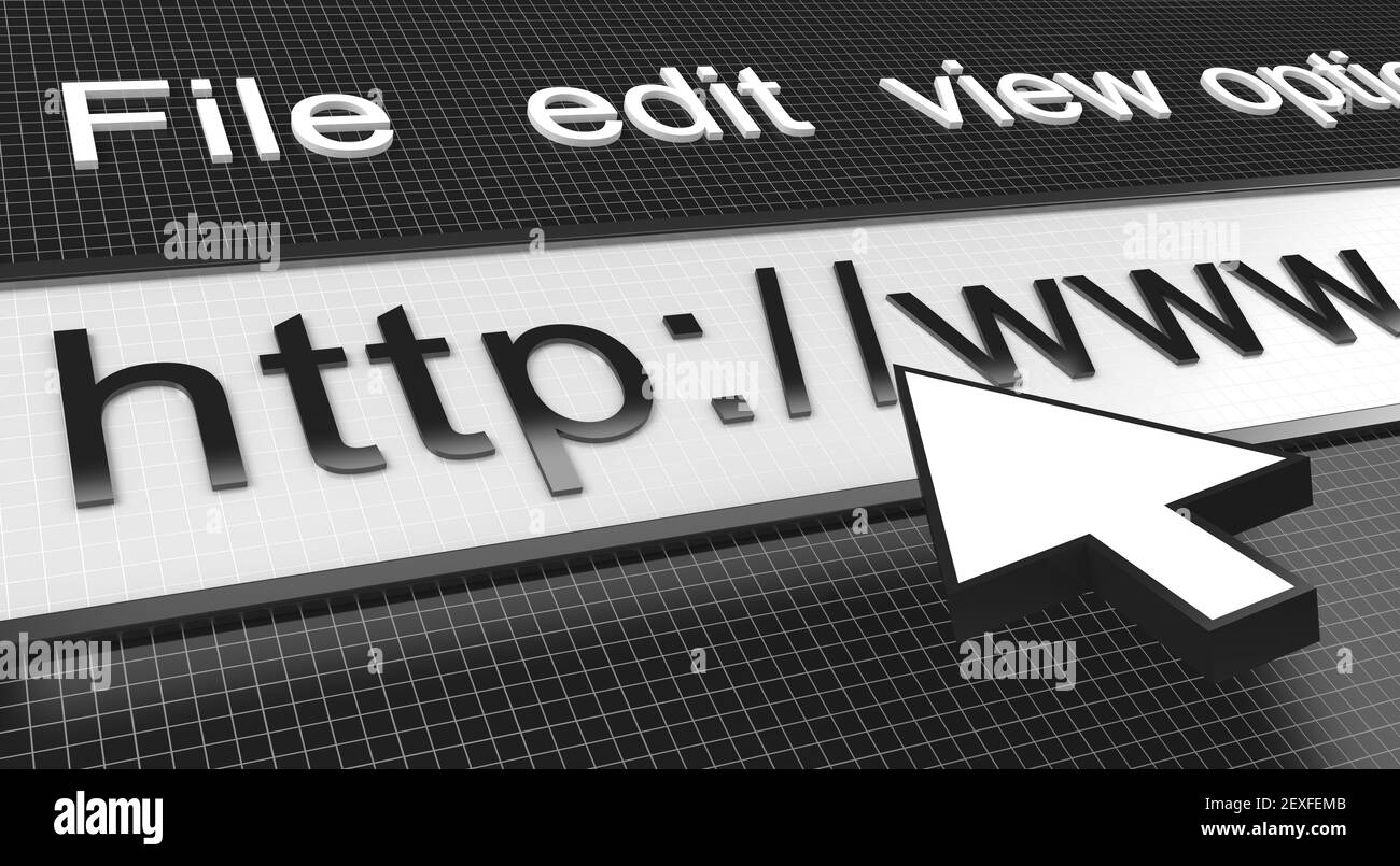 Concept Web Browser Stock Photo - Alamy