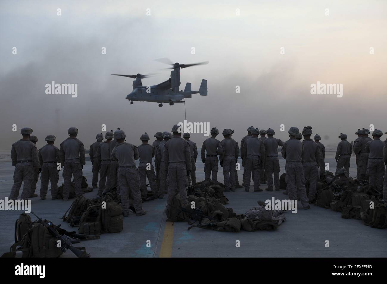 U.S. Marines with India Company, 3rd Battalion, 7th Marine Regiment ...