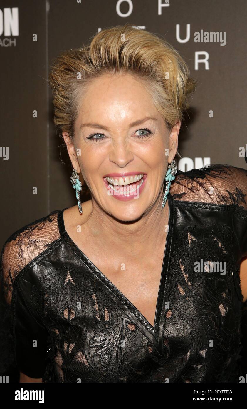 MIAMI BEACH, FLORIDA. NOVEMBER 6: Sharon Stone attends FUNKSHION ...