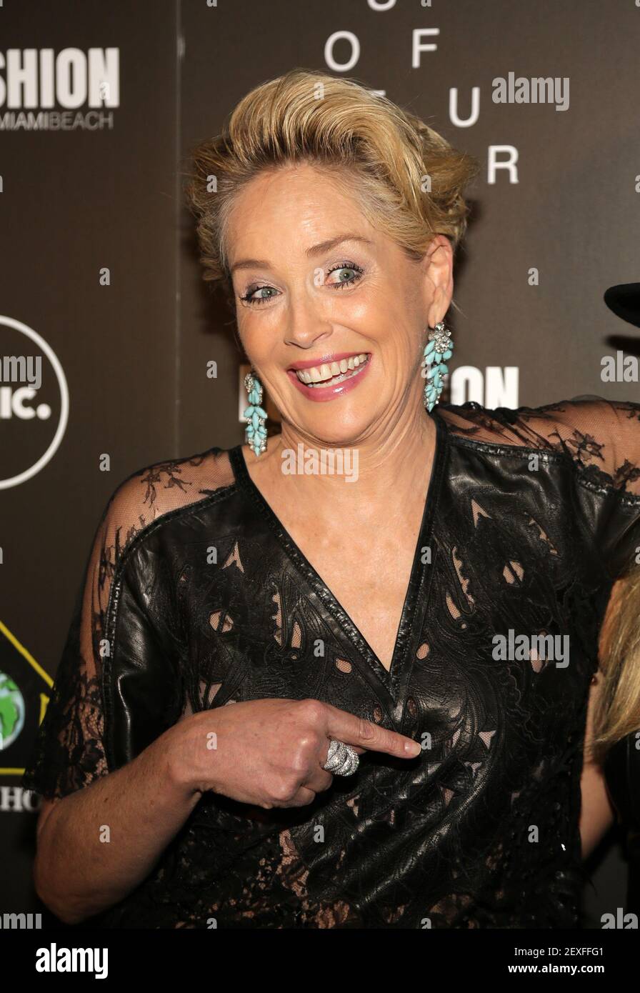 MIAMI BEACH, FLORIDA. NOVEMBER 6: Sharon Stone attends FUNKSHION ...
