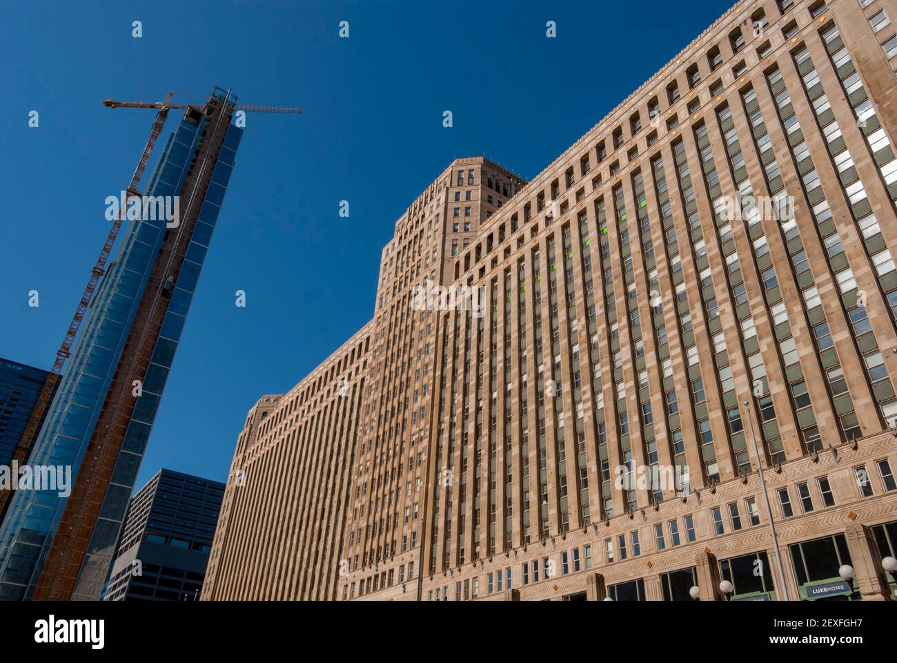 The Mart building, on the banks of the Chicago river formerly the ...