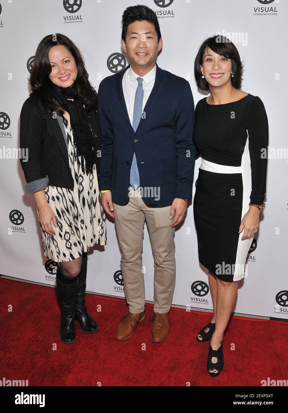 (L-R) Bruce Lee's Daughter Shannon Lee, Moderator Phil Yu and Bruce Lee's God-Daughter Diana Lee ...
