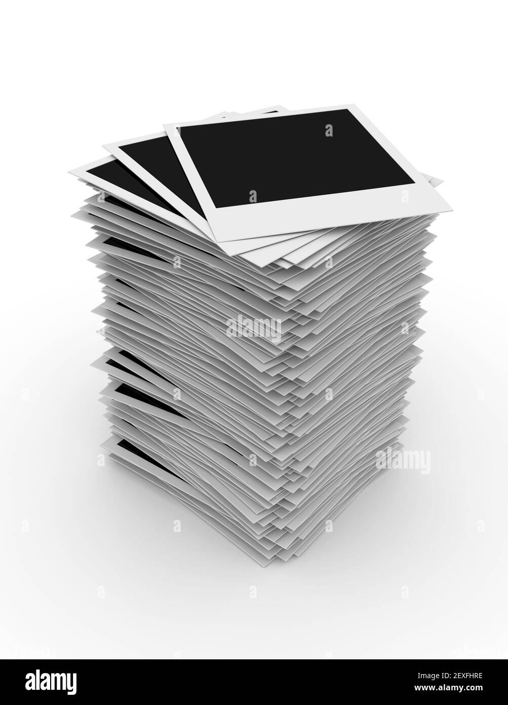 Stacked Photo Frames Stock Photo - Alamy