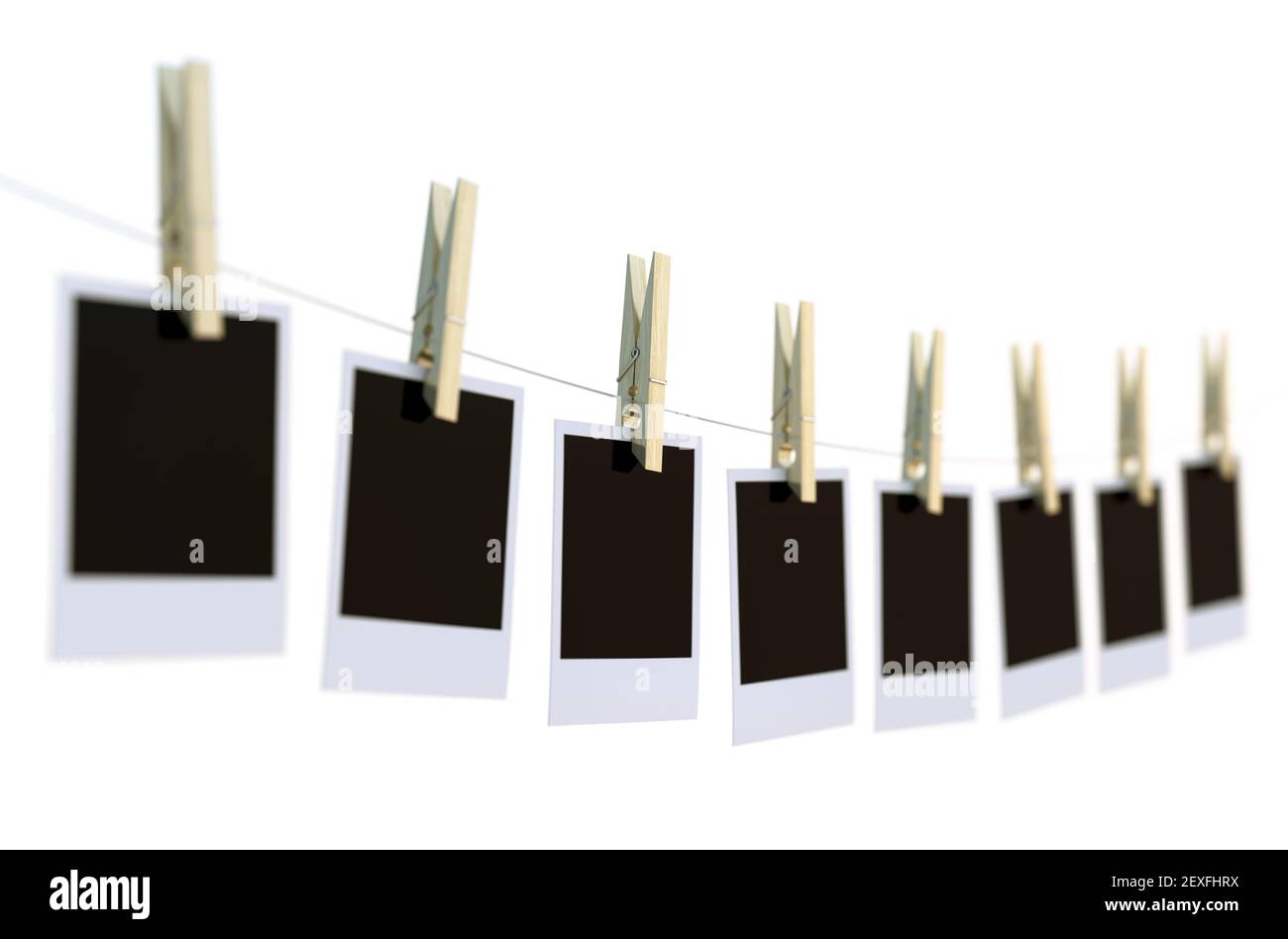 Clothespin frame hi-res stock photography and images - Alamy