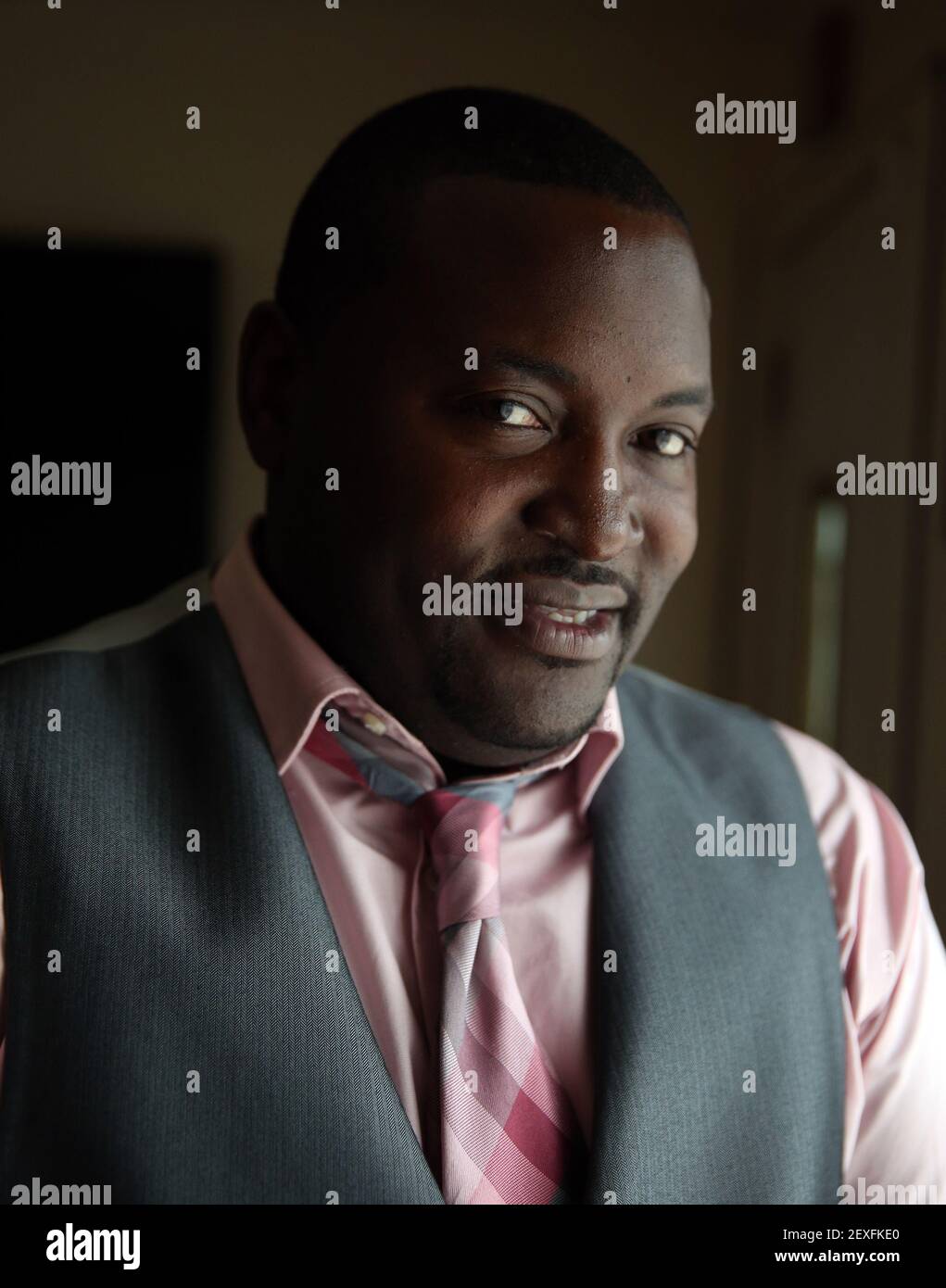 Christopher Coleman, seen in his friend Dana Holland's home in Sauk ...