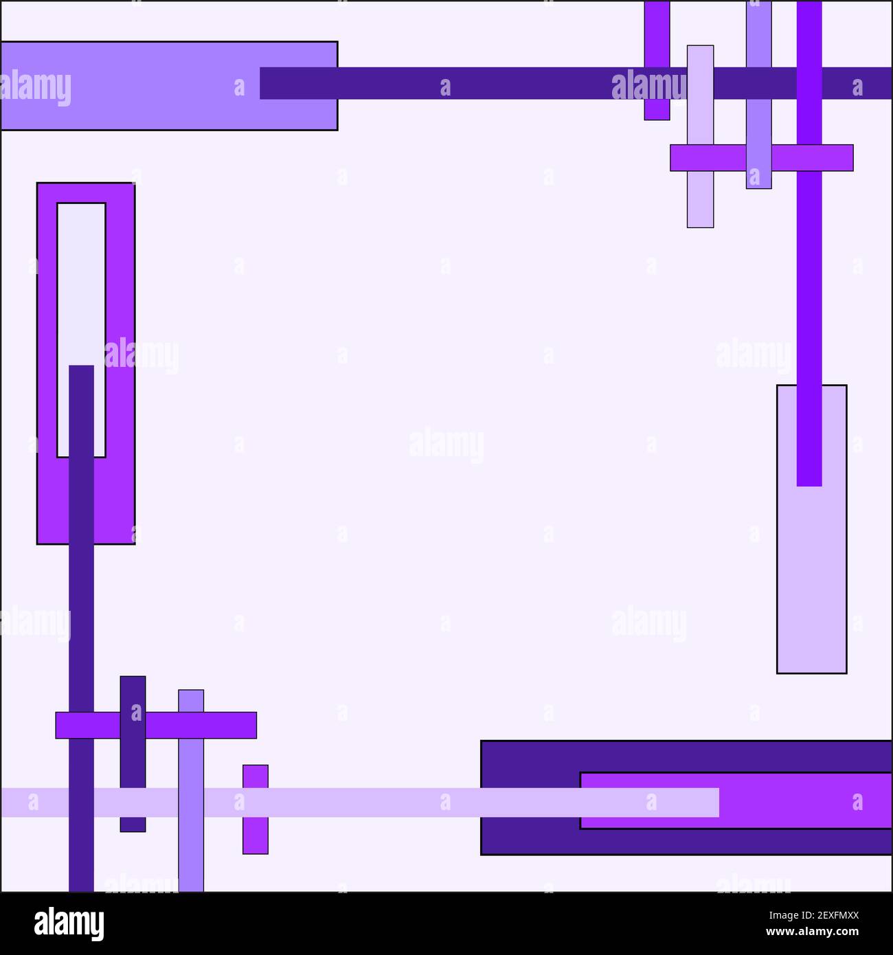 Narrow vertical border Stock Vector Images - Alamy