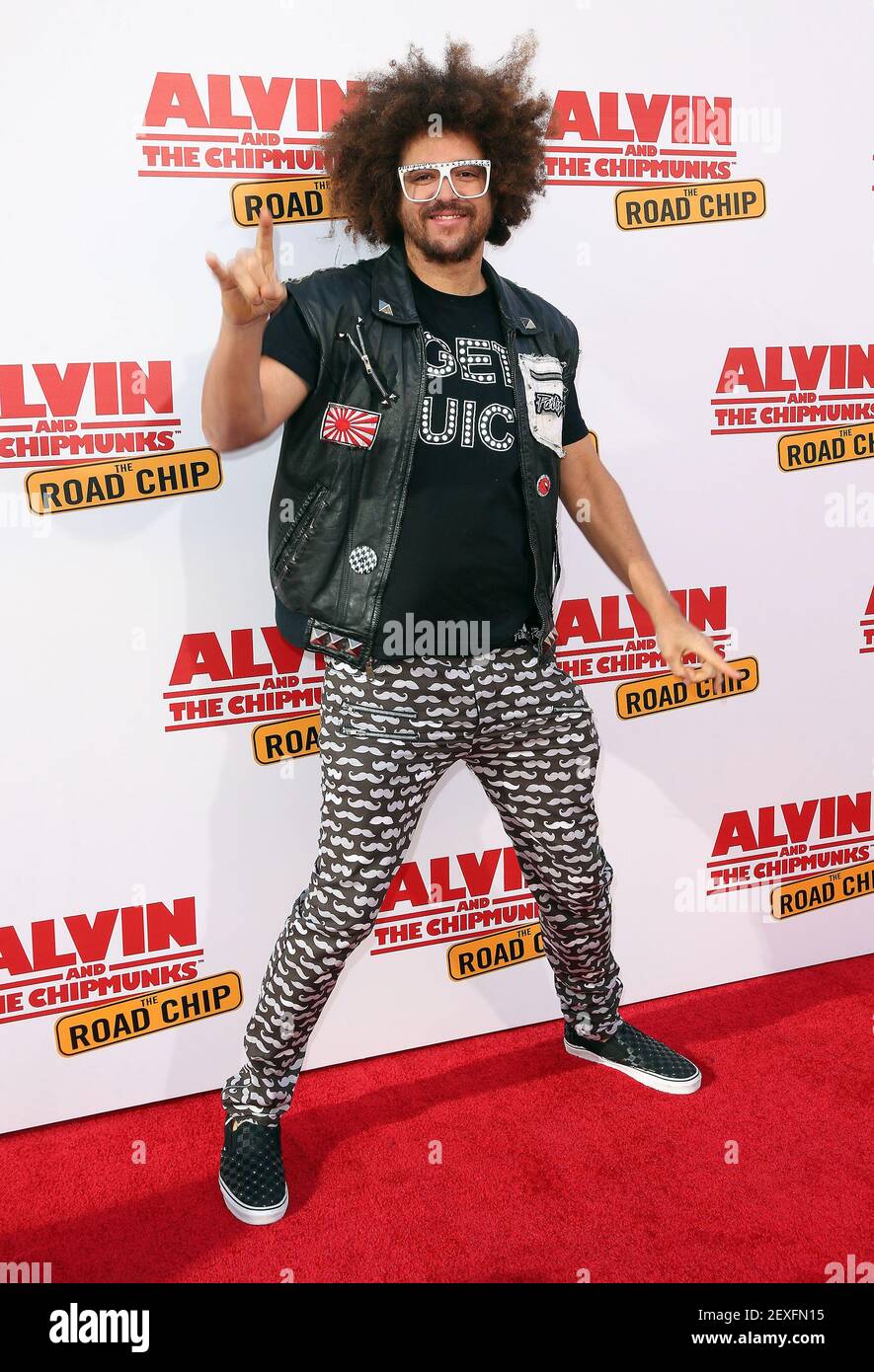 12 December 2015 - Los Angeles, California - Redfoo. "Alvin and the ...