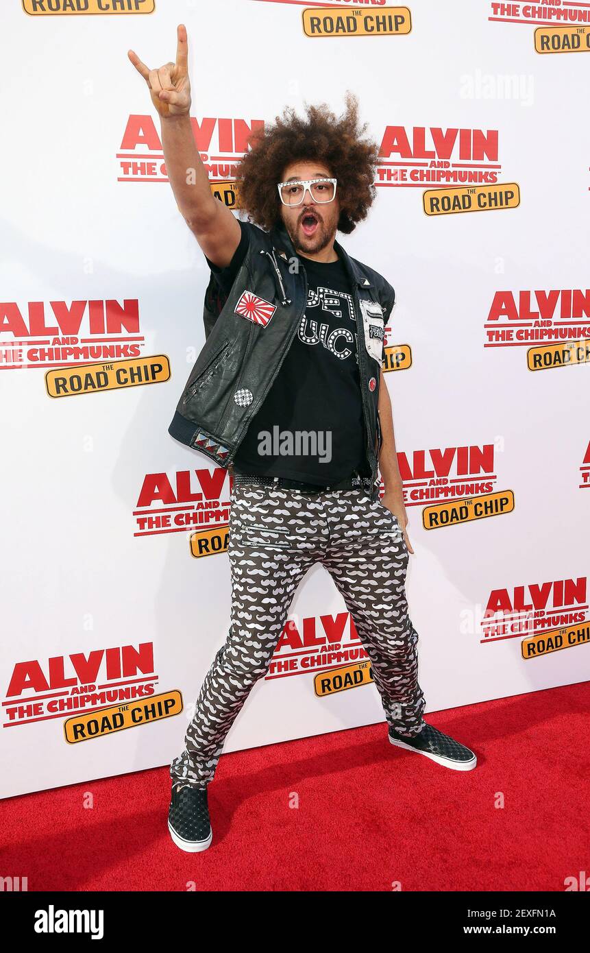12 December 2015 - Los Angeles, California - Redfoo. "Alvin and the ...