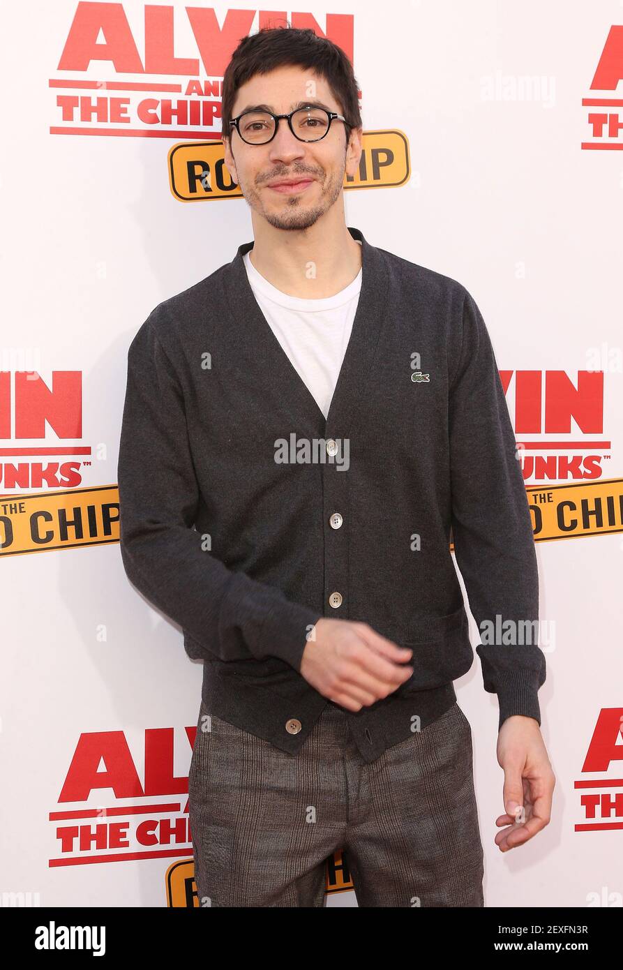 12 December 2015 - Los Angeles, California - Justin Long. "Alvin and ...
