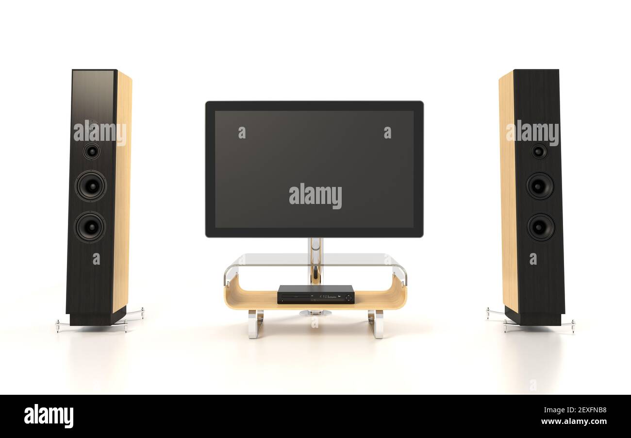 Home Theater System Stock Photo - Alamy
