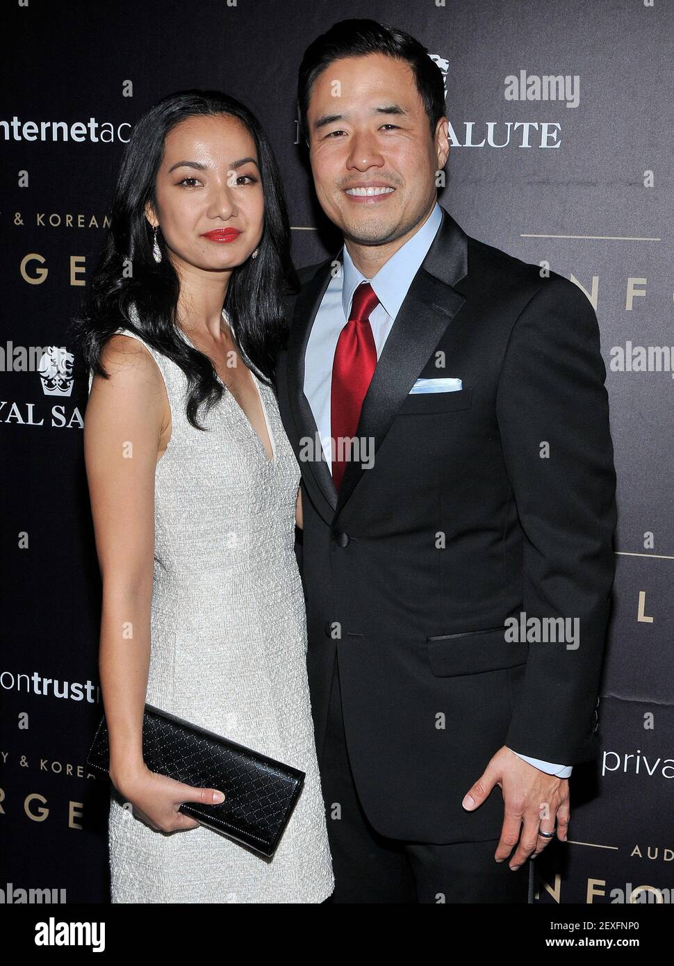 (L-R) Jae Suh Park and Randall Park arrives at Audrey & KoreAm's 14th ...