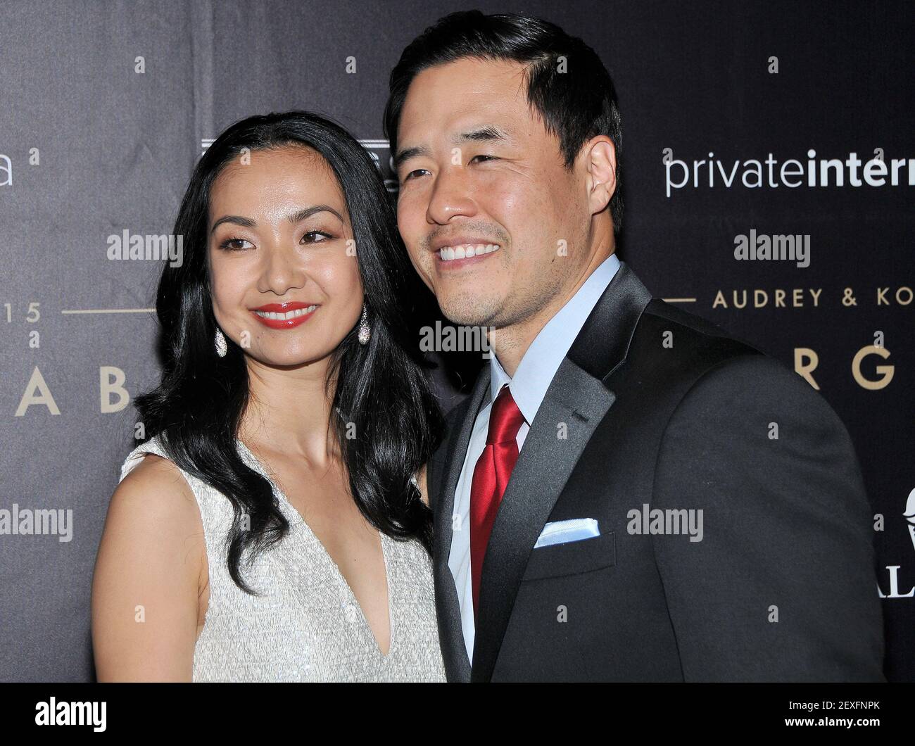 (L-R) Jae Suh Park and Randall Park arrives at Audrey & KoreAm's 14th ...