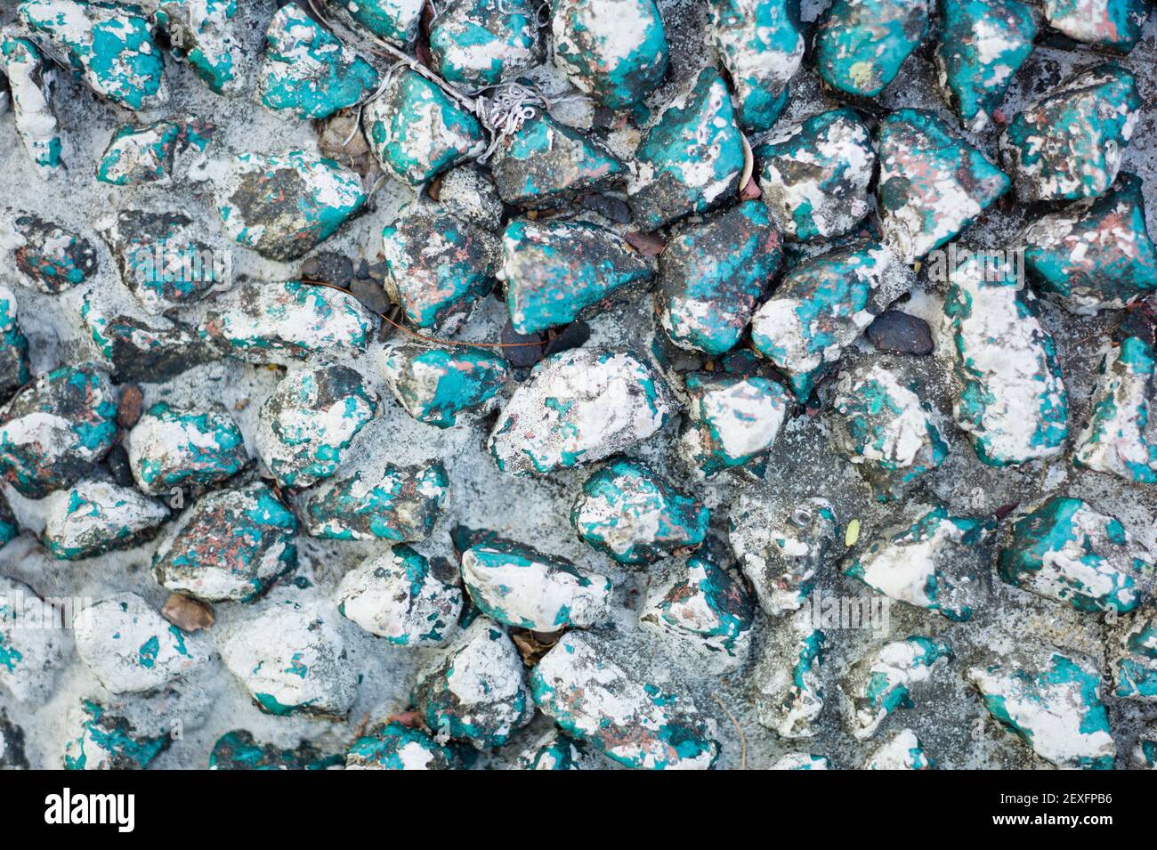 Blue Rocks in India Stock Photo - Alamy