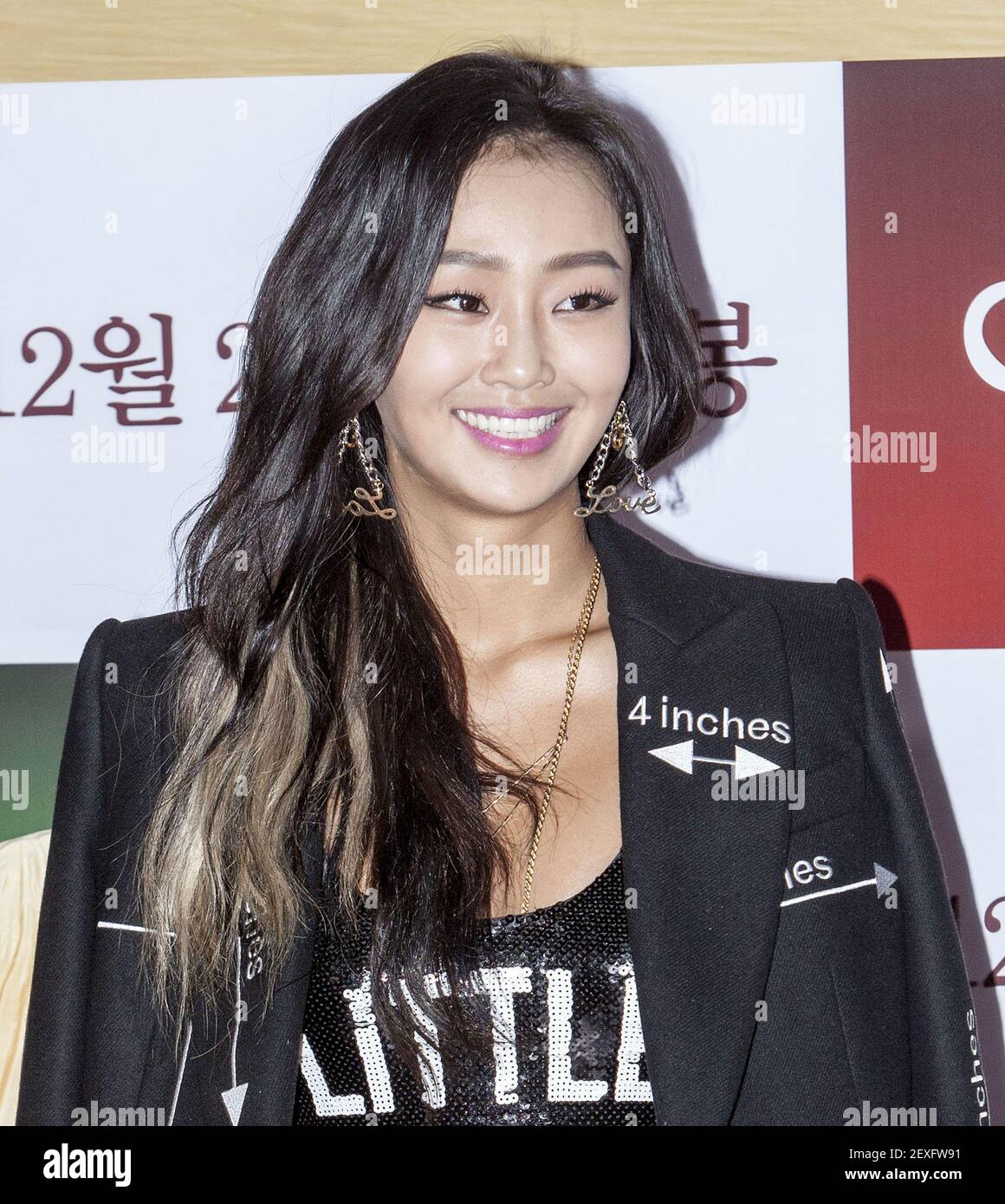 15 December 2015 - Seoul, South Korea : South Korean Hyorin, member of ...