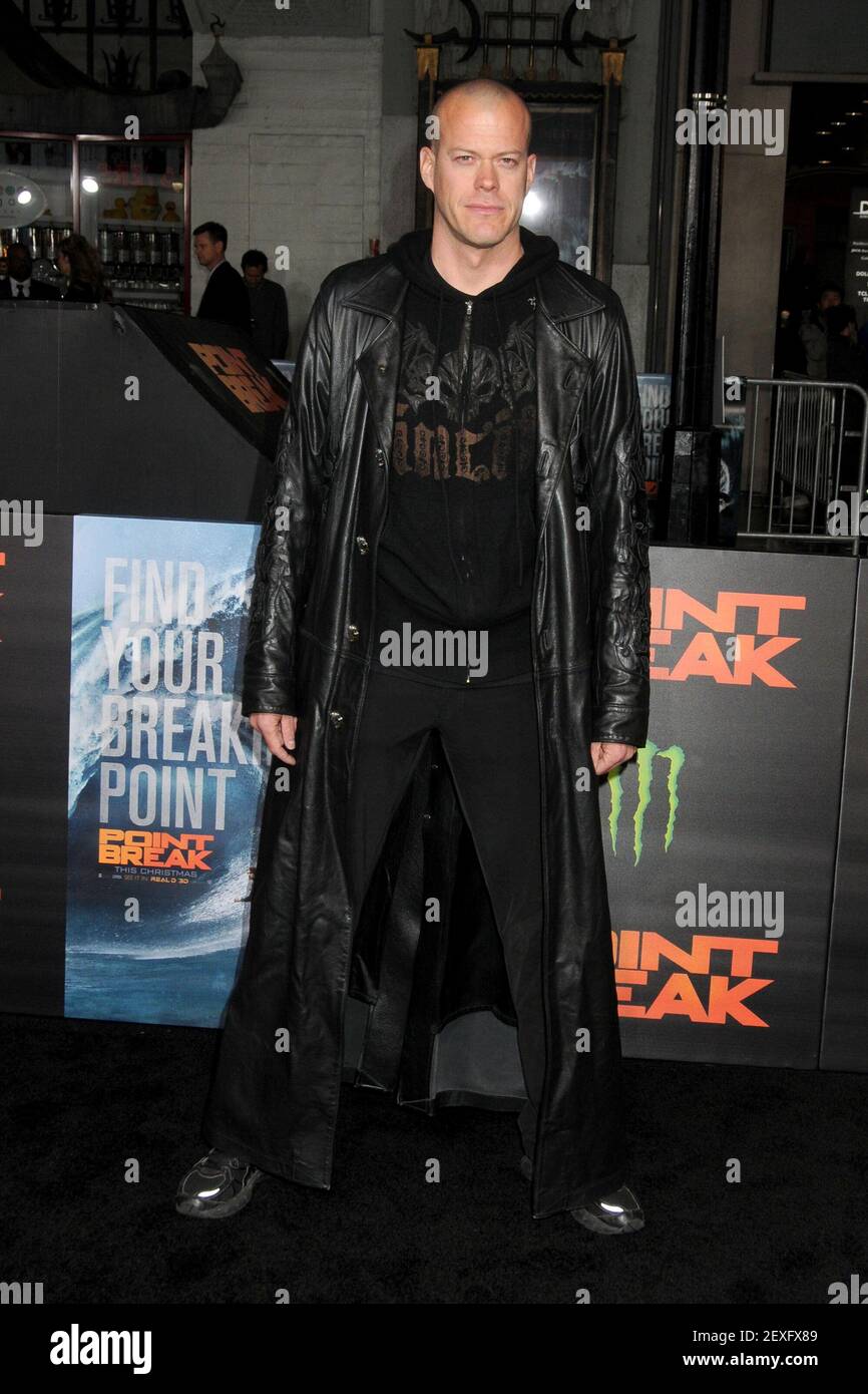 15 December 2015 - Hollywood, California - Jeb Corliss. "Point Break ...