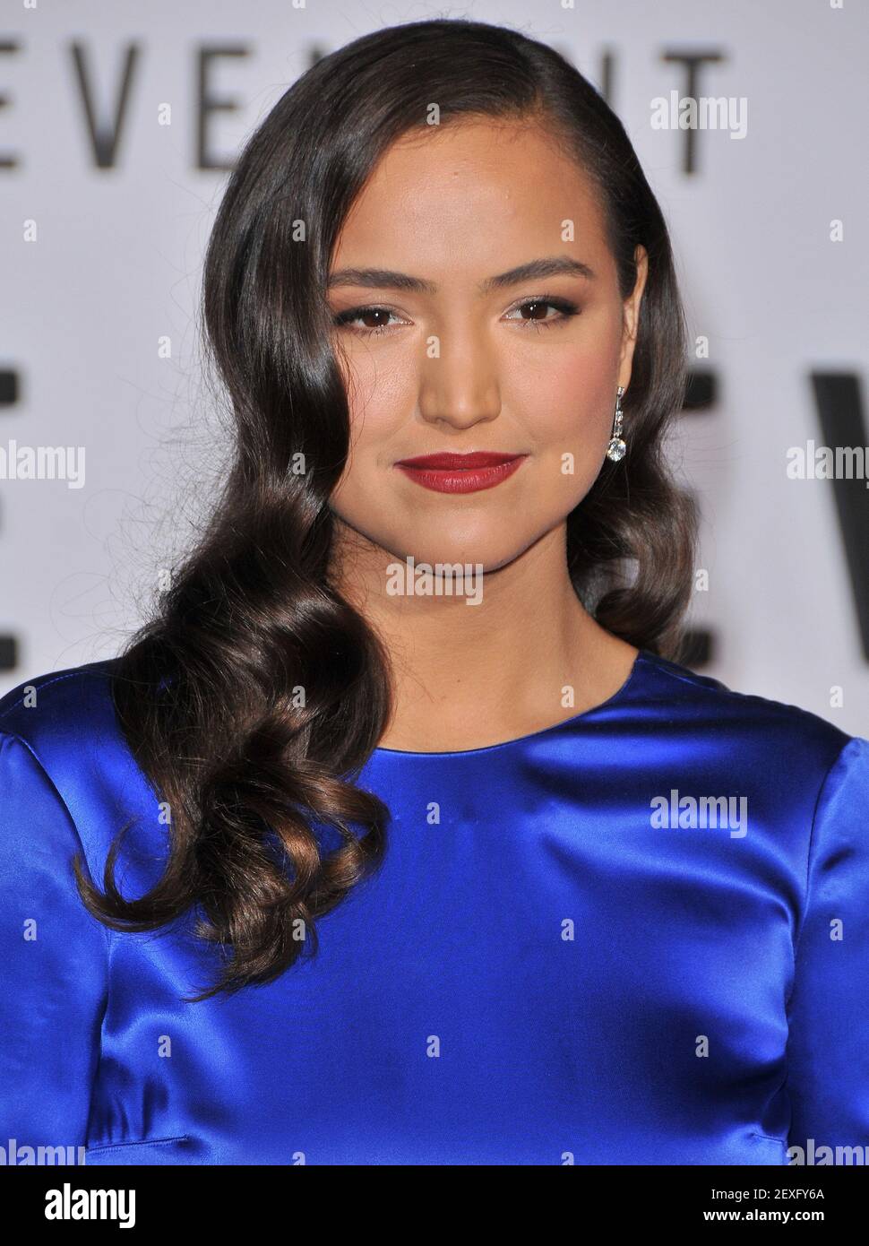 Grace Dove arrives at the "The Revenant" World Premiere held at the TCL ...