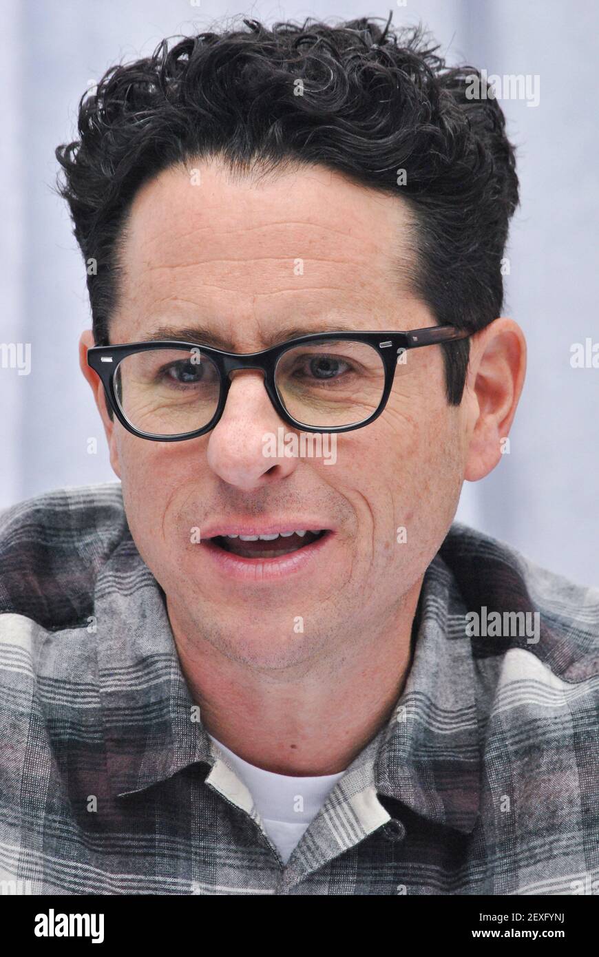 J.J. Abrams, the director, at the Hollywood Foreign Press Association ...
