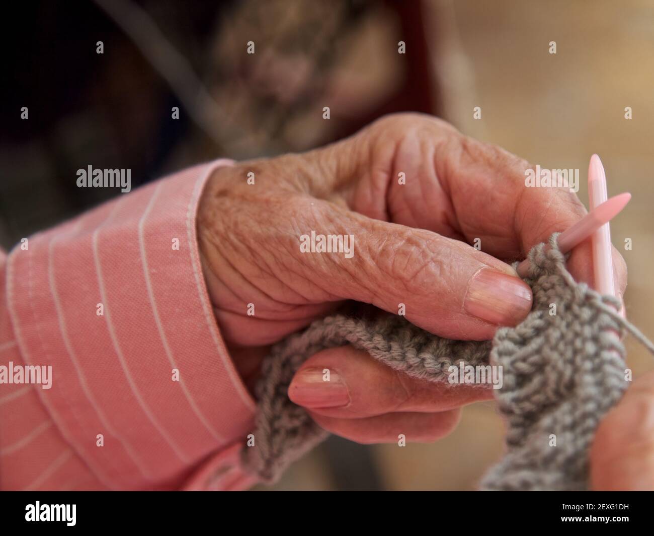 Granny crafts hi-res stock photography and images - Alamy
