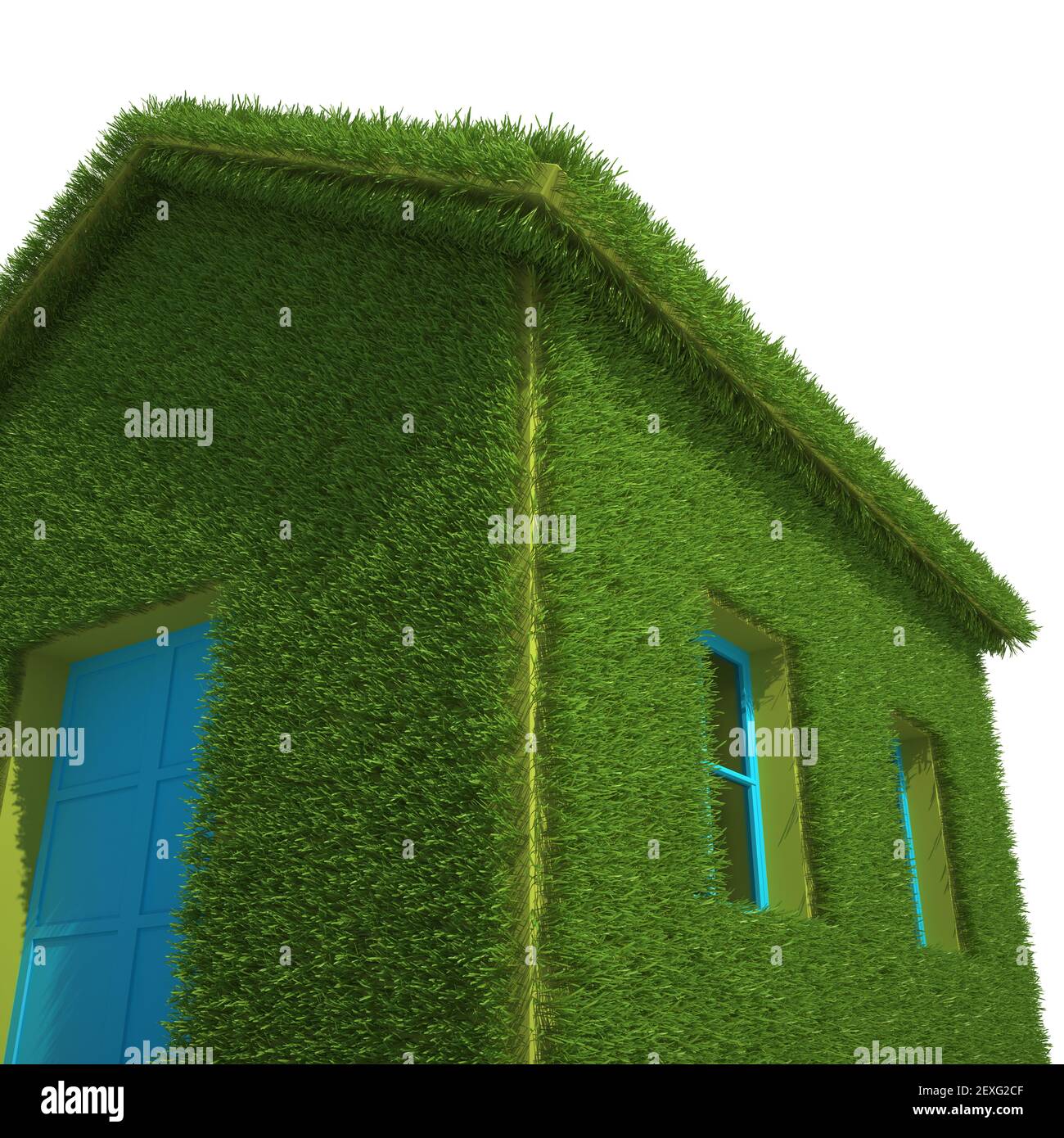 Building an ecological house hi-res stock photography and images - Alamy