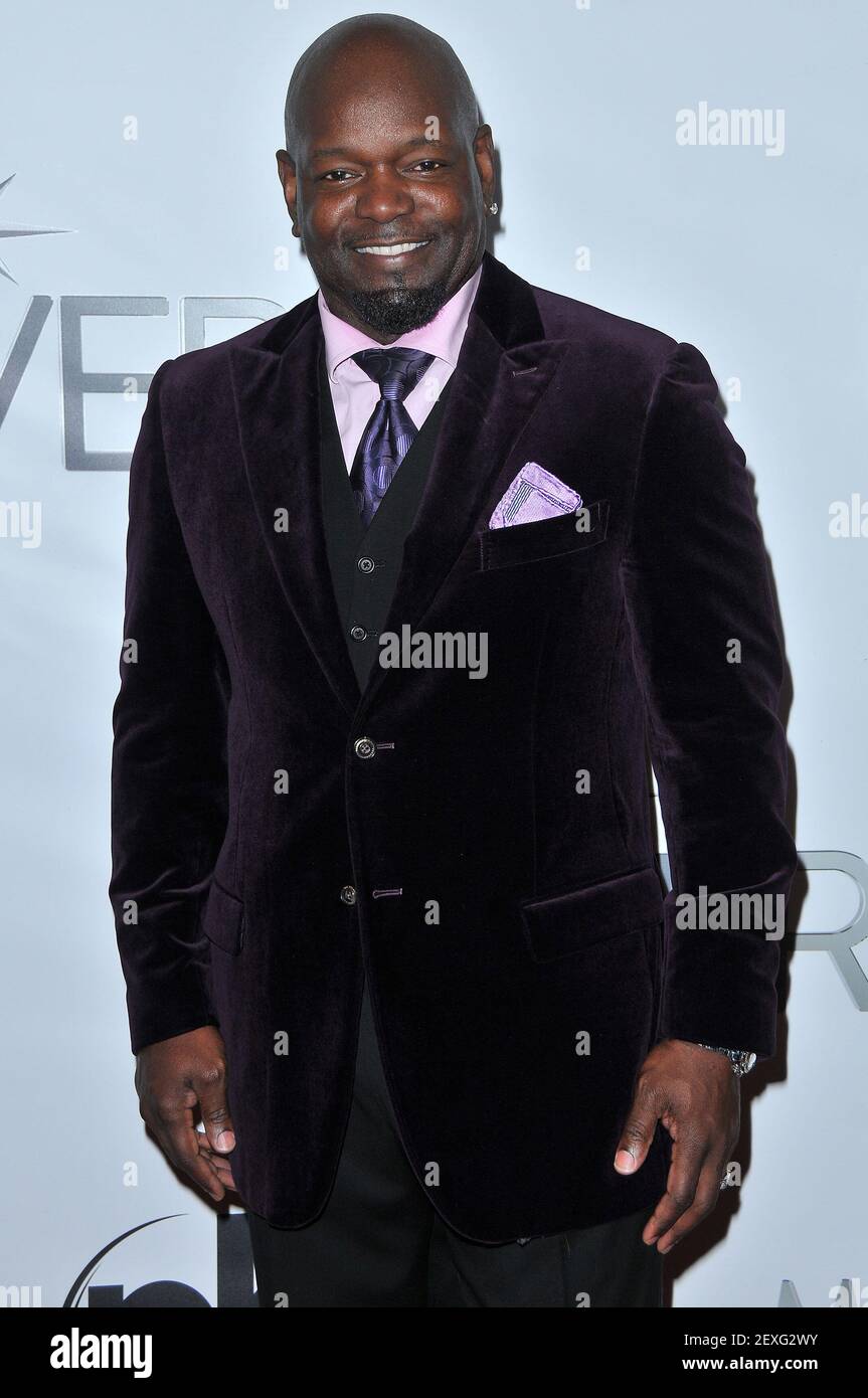 Emmit Smith arrives at The 64th Annual Miss Universe Pageant held at ...