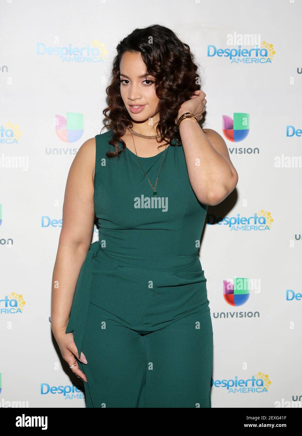 MIAMI,FL-DECEMBER 22: Dascha Polanco is seen during 'Despierta America ...
