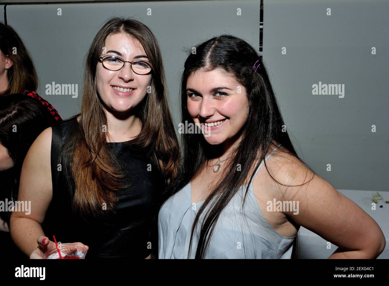L-R: Alison Dorsi and Layra Meyers attend The Jewish Museum Vodka Latke ...