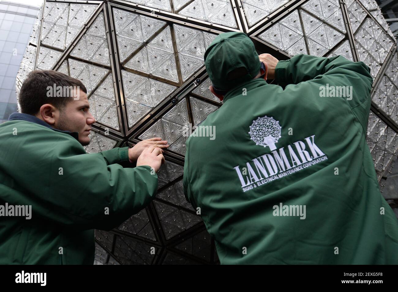 (L-R) Jason Andrle and Nick Bonavita, of Landmark Signs & Electric ...